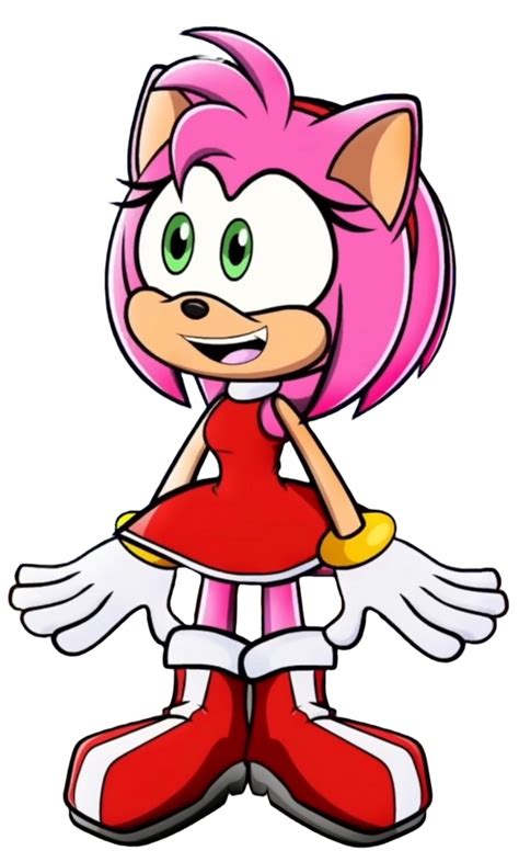Sonic And Amy Squad Amy Rose By Garzaade000 On Deviantart