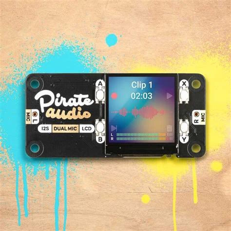 Pimoroni Pirate Audio Dual Mic For Raspberry Pi Buy In Australia Pim524 Core Electronics