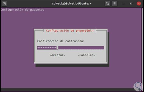cómo instalar phpmyadmin en ubuntu 20 04 solvetic