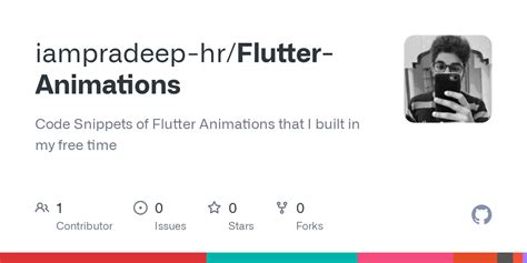 Github Iampradeep Hr Flutter Animations Code Snippets Of Flutter