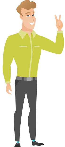 백인 사업가 승리 제스처를 보여주는 기업 재무와 산업에 대한 스톡 벡터 아트 및 기타 이미지 기업 재무와 산업 남자 남자 사업가 Istock