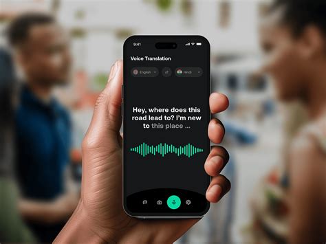 Ai Realtime Language Translation App Behance