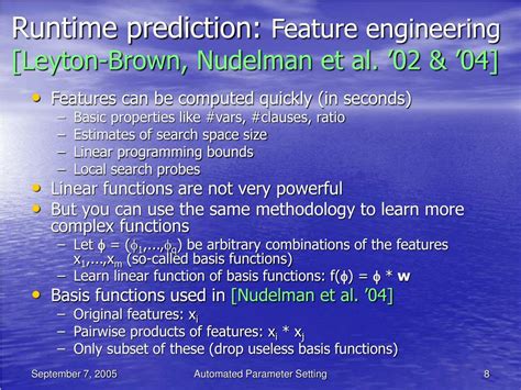 PPT Automated Parameter Setting Based On Runtime Prediction
