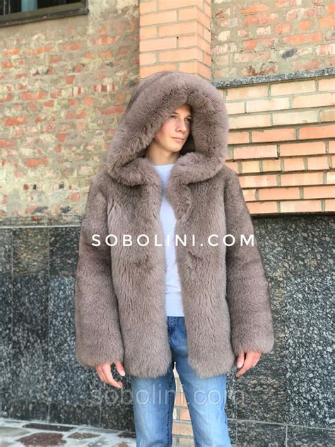 Чоловічий кожушок з песця Saga Furs продаж ціна у Києві Чоловічі шуби від Меховые изделия