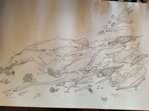 Work In Progress Triassic Fauna Of Central Europe Any Suggestions Or