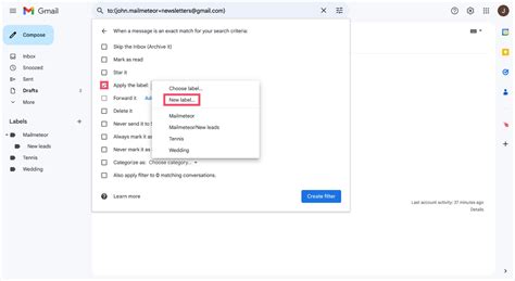 How To Filter Emails In Gmail With Examples