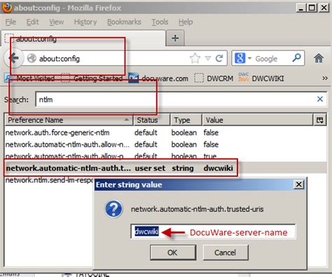 Troubleshooting Windows Authentication For Web Client In Iis7 · Docuware Support Portal