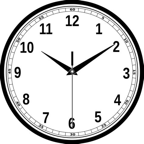 Clock Time Hour · Free Vector Graphic On Pixabay