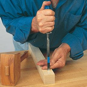 How To Use A Mortising Chisel Woodworking Blog Videos Plans How To