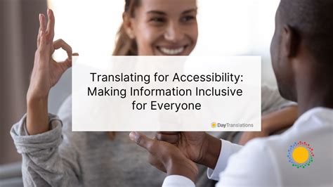 Translating For Accessibility Day Translations Blog