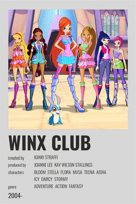 Winx Club Poster Film Posters Minimalist Movie Posters Minimalist