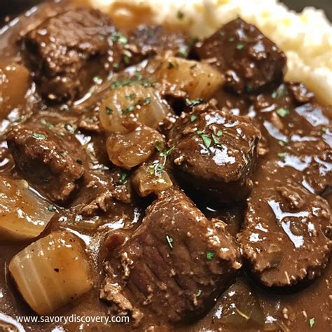 Crock Pot Beef Tips Savory Discovery