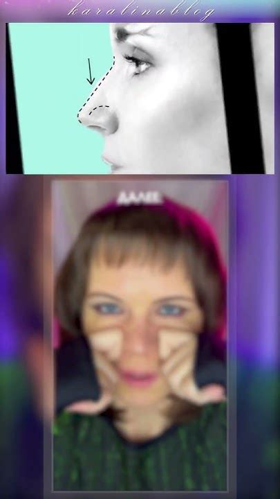 Красивый НОС СВОИМИ РУКАМИ Топ УПРАЖНЕНИЙ для ПОХУДЕНИЯ Носа Youtube