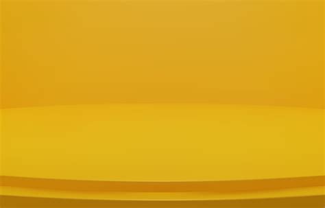 추상 럭셔리 노란색 배경입니다 빈 노란색 그라데이션 룸 스튜디오 공간 제품을 표시하기 위한 배경으로 사용되는 곡선 스테이지 3d 벡터 그림입니다 노랑에 대한 스톡 벡터 아트