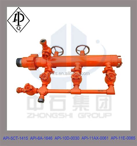 Api Single Double Plug Casing Cement Head With Plug Dropping Indicator Buy Casing Cement Head