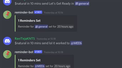 Discord Timer Bot Enhancing Productivity And Organization In Discord Communities