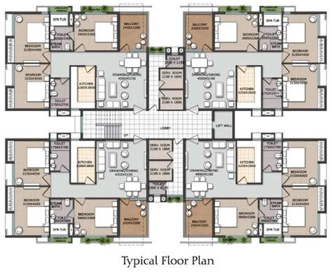 92 High Rise Apartment Plans Ideas Apartment Plans Architecture Plan