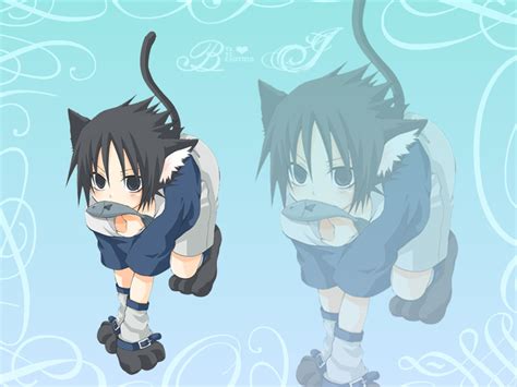 Sasuke Neko Uchiha Sasuke Wallpaper 8147819 Fanpop
