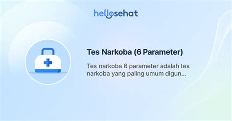 Tes Narkoba 6 Parameter