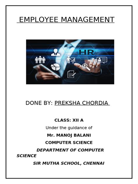 Employee Management Pdf Python Programming Language Programming Language