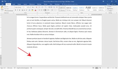 How To Have A Different Footer On Each Page In MS Word OfficeBeginner