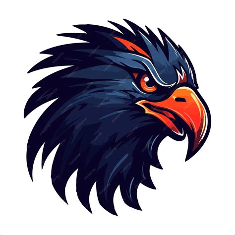 Premium Vector Furious Eagle Sport Vector Logo Concept Isolated On