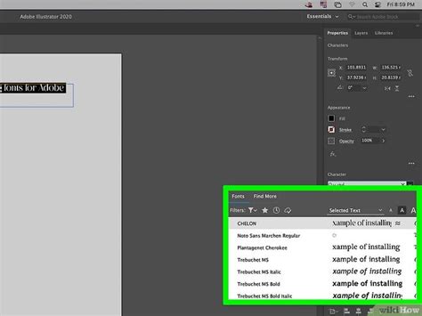 Easy Ways To Add Fonts To Adobe Illustrator On PC Or Mac