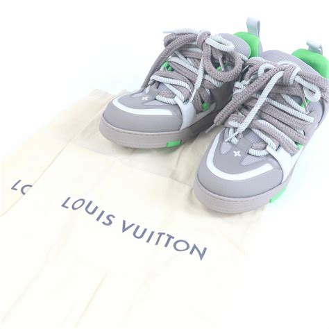 Excellent Condition Louis Vuitton 2023 Lv Skate Line Leather And Mesh