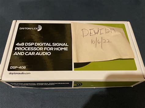 Dayton Dsp 408 Car Stereo Forum