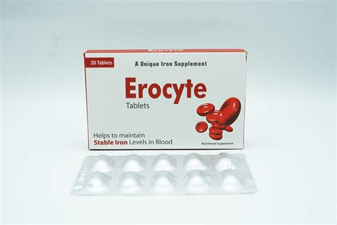 Erocyte Tablet ALAQ Laboratories