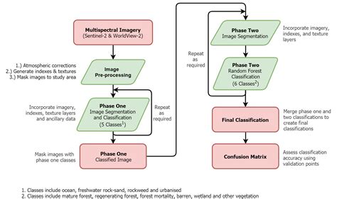 Figure 5 Classification Workflow Sentinel 2 And Worldview 2 Images