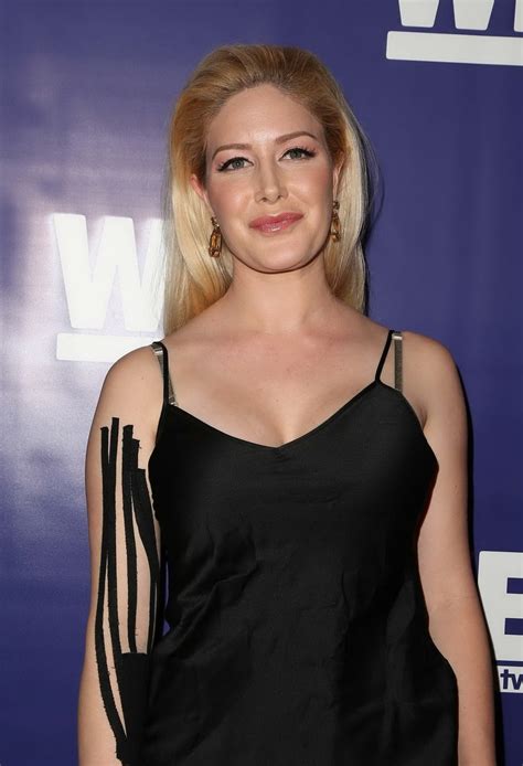 Heidi Montag Busty In A Skimpy Black Top And Leather Pants At We Tv The