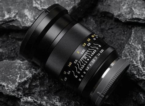 Zhongyi Optics скоро представит объектив Mitakon 20mm F0 95 и серию кинообъективов Firefly