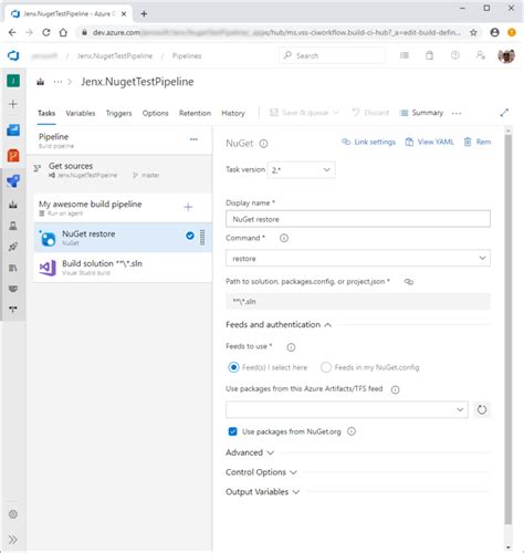 Azure Devops The Nuget Command Failed With Exit Code1 Packages Failed To Restore Jenxsi
