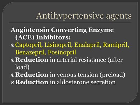 Ppt Antihypertensive Agents Powerpoint Presentation Free Download