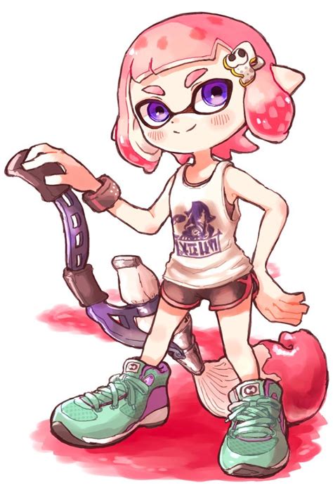 Inkling Splatoon Image By Teba Illust Zerochan Anime Image Board