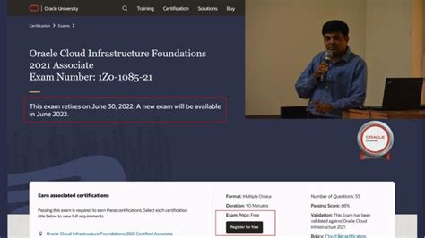 Chetan Vithlani On Linkedin Oracle Cloud Oci Foundations 2021 Free Official Certification And
