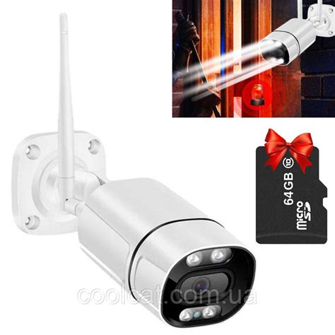 Вулична камера Camera C16 Tuya App Подарунок Карта памяті 64gb