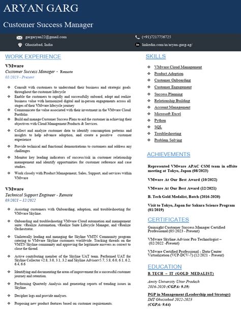 Aryan Garg Resume Pdf