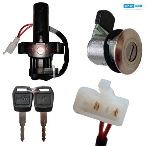 Splendor Plus Bs4 Lock Set Genuine Lock Set 2wheelerspares