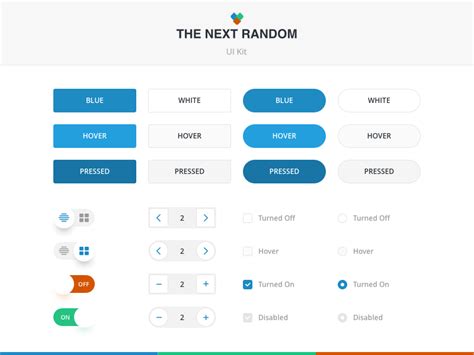 The Next Random UI Kit Free Sketch Resource Sketch Elements
