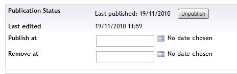 Can Content Be Published On A Schedule API Questions Our Umbraco