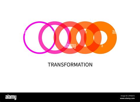 Transform Transformation Icon Abstract Geometric Transformation Logo