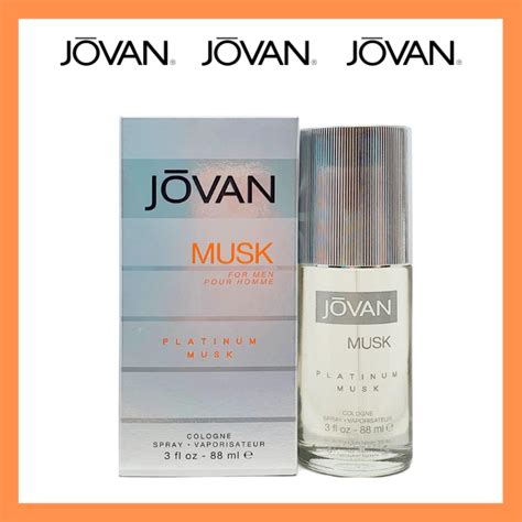 Jovan Musk Platinum For Men Perfume 88ml Best Selling Jovan Perfume For