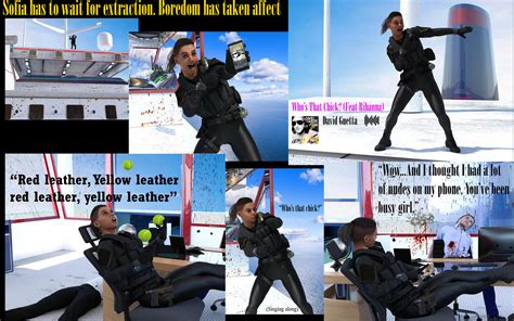 Sofias Boredom Waiting For Extraction By Naturally Outfitted On Deviantart