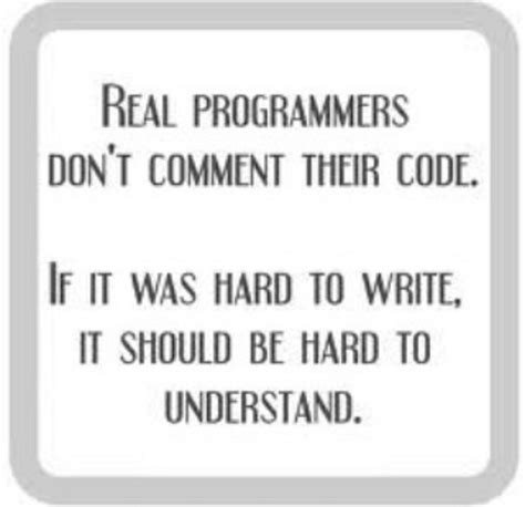 Real Programmers Write Unmaintainable Code Rgatekeeping