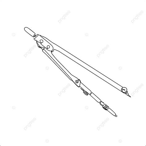 Compass Drawing Circle Vector At Martin Loya Blog