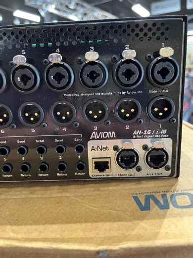 Gear Hunter Aviom Mic Line Input Module
