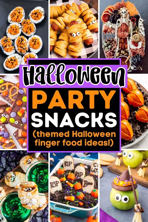 30 Easy Halloween Party Foods To Get You Into The Spooky Spirit Zen