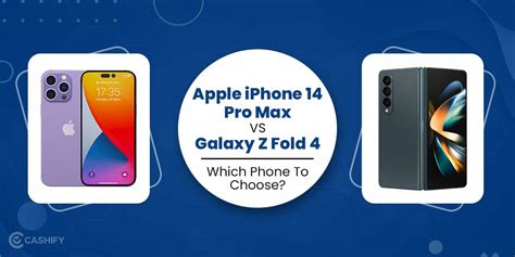 Apple Iphone Pro Max Vs Galaxy Z Fold Which Phone To Choose Cashify Mobile Phones Blog